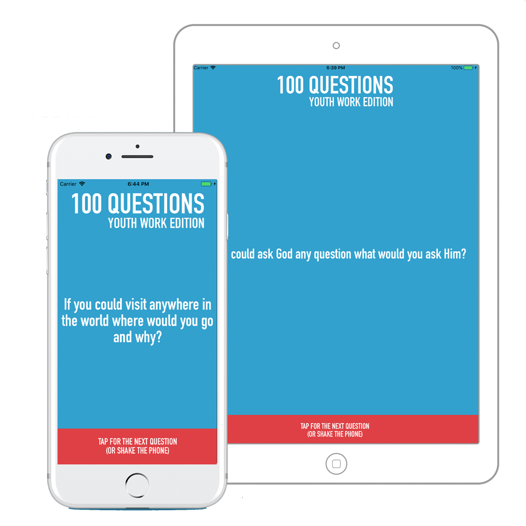 We made an app! - 100 Questions - Youth - Youth Work Resources